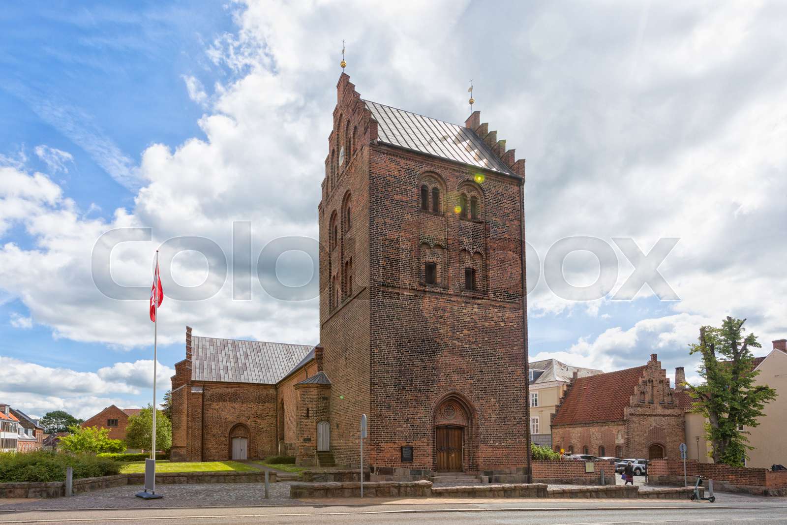 Church Of Our Lady at Odense, Denmark | Stock image | Colourbox