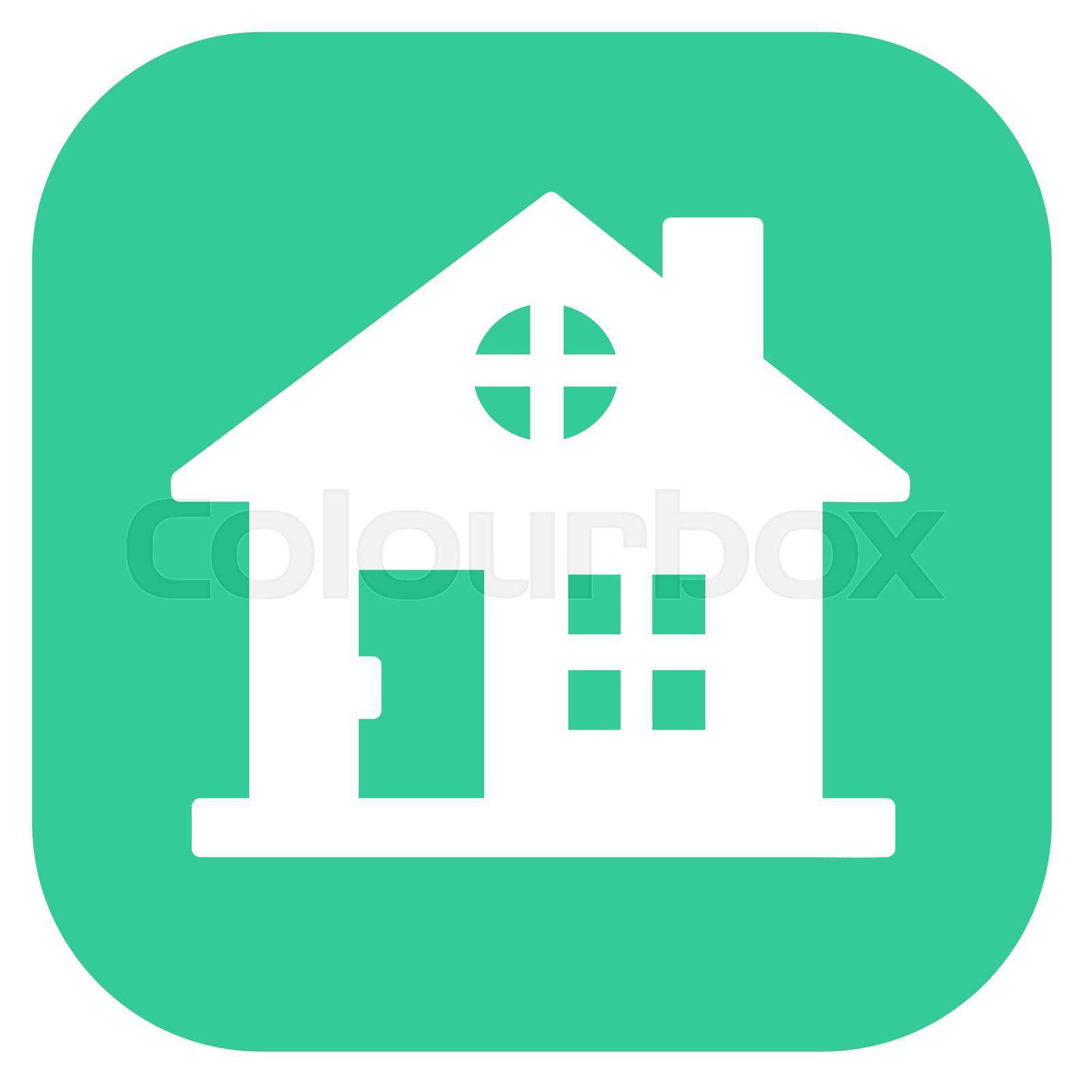 House and Home icon symbol sign | Stock vector | Colourbox