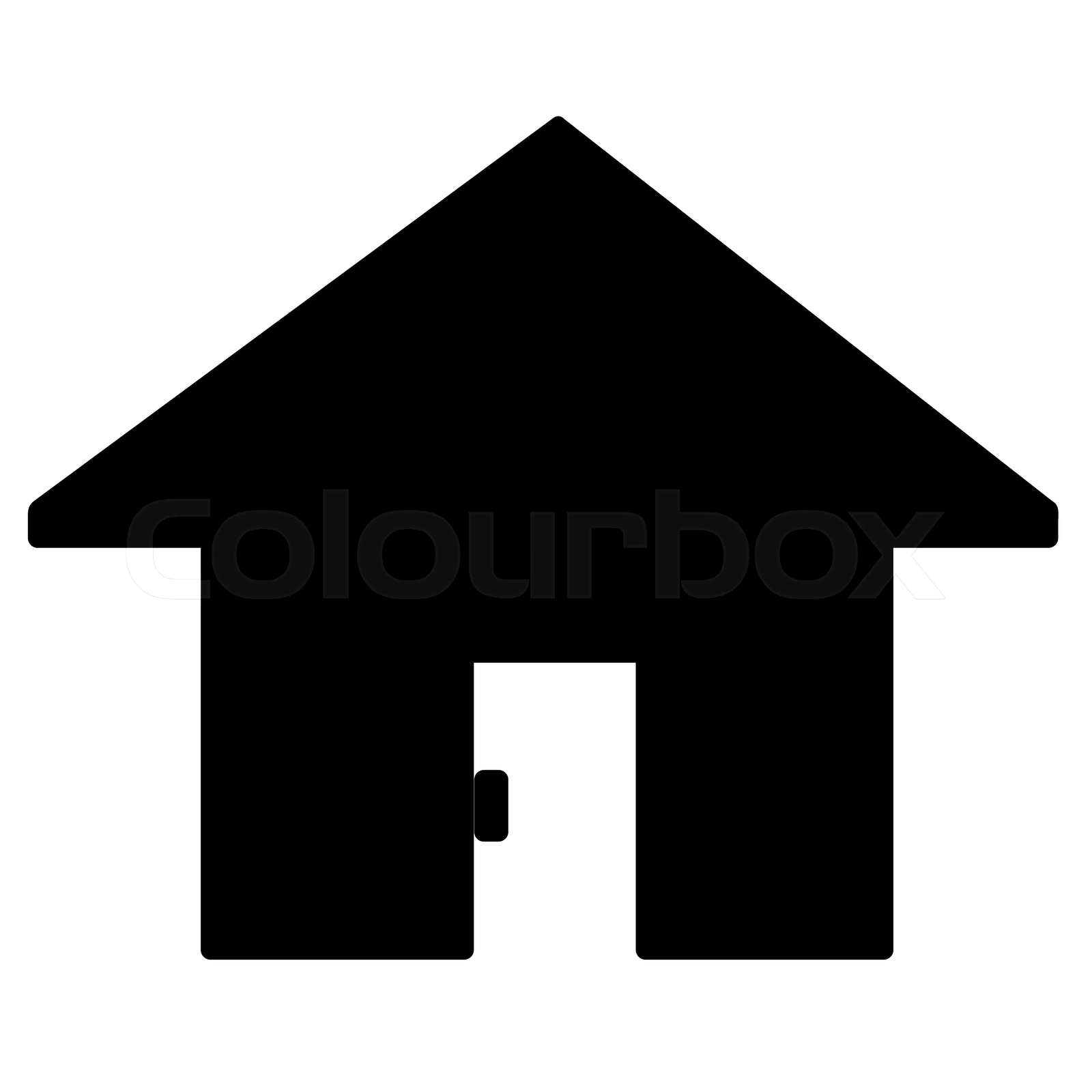 House and Home icon symbol sign | Stock vector | Colourbox