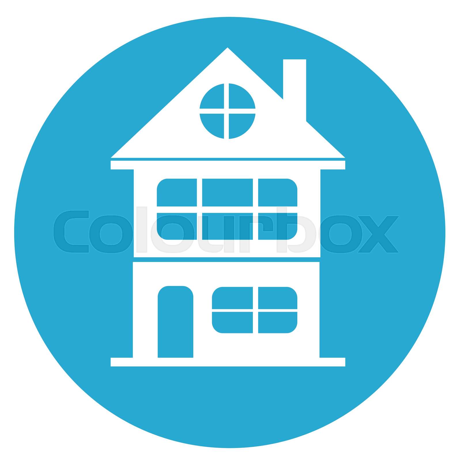 House and Home icon symbol sign | Stock vector | Colourbox
