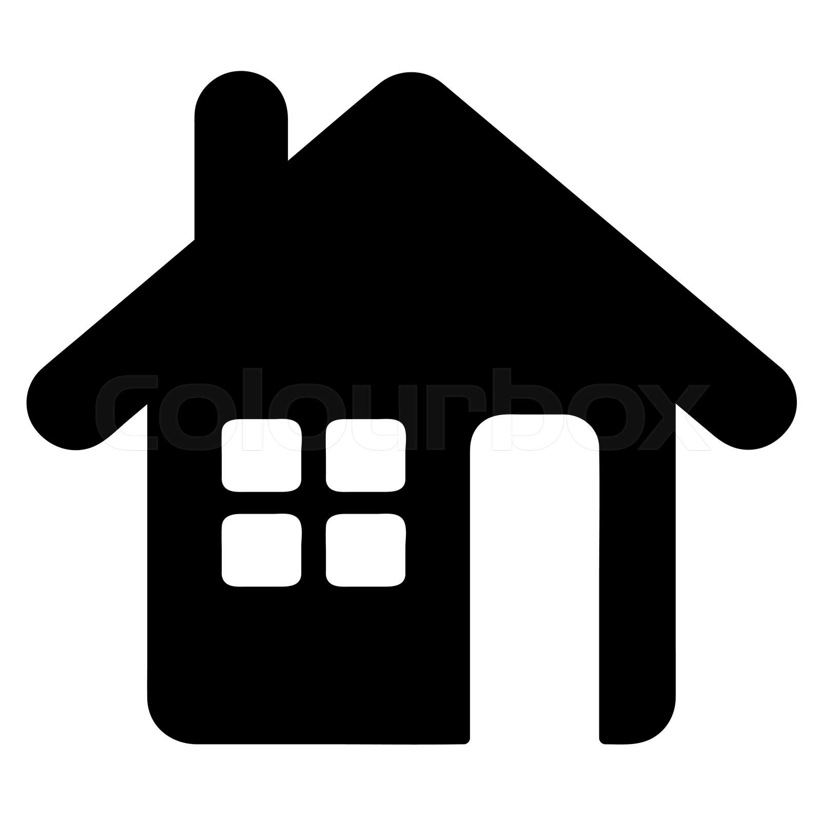House and Home icon symbol sign | Stock vector | Colourbox