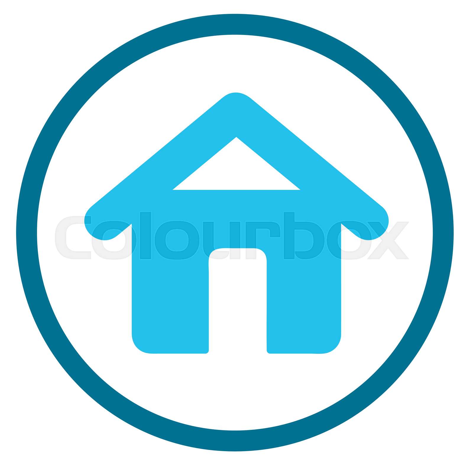 House and Home icon symbol sign | Stock vector | Colourbox