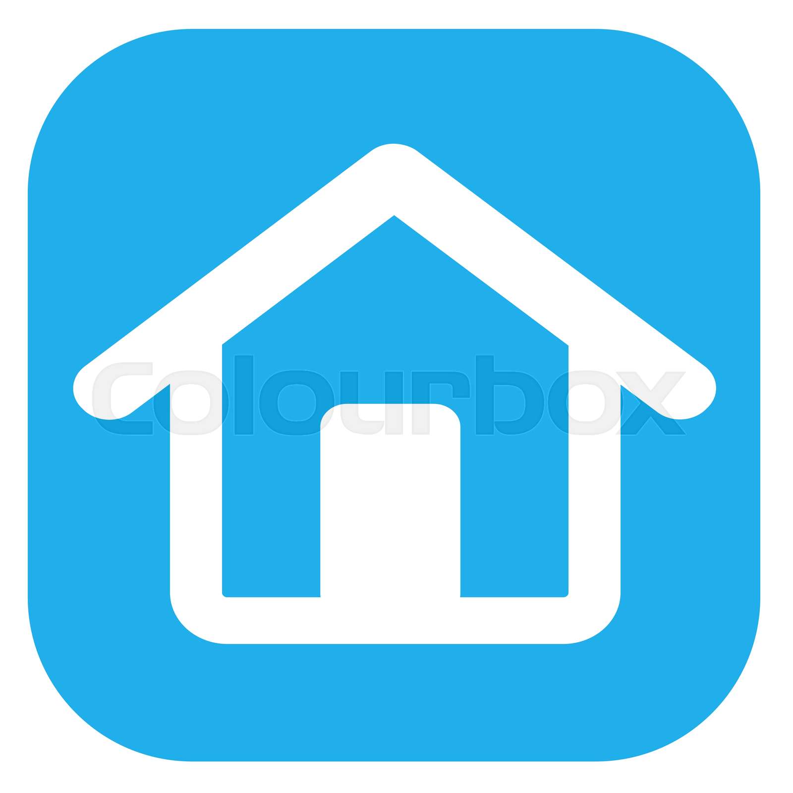 House and Home icon symbol sign | Stock vector | Colourbox
