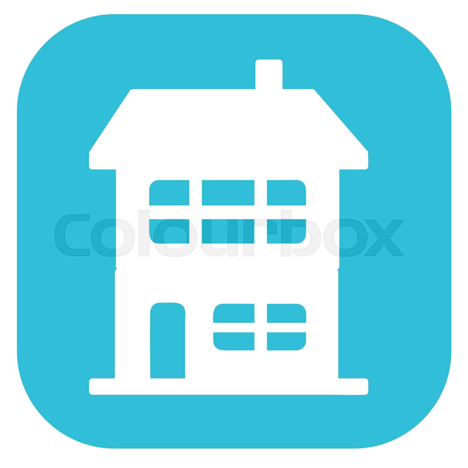 House and Home icon symbol sign | Stock vector | Colourbox