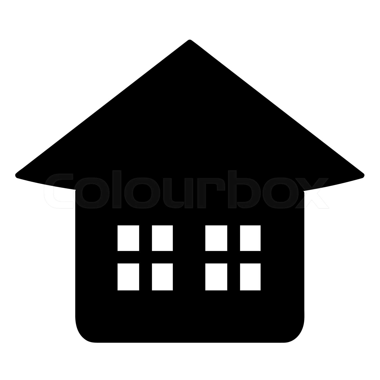 House and Home icon symbol sign | Stock vector | Colourbox