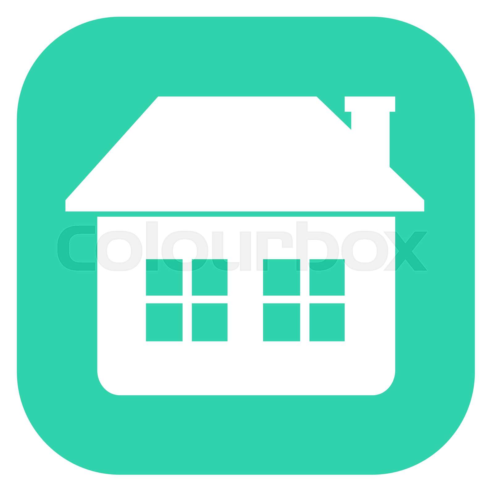 House and Home icon symbol sign | Stock vector | Colourbox