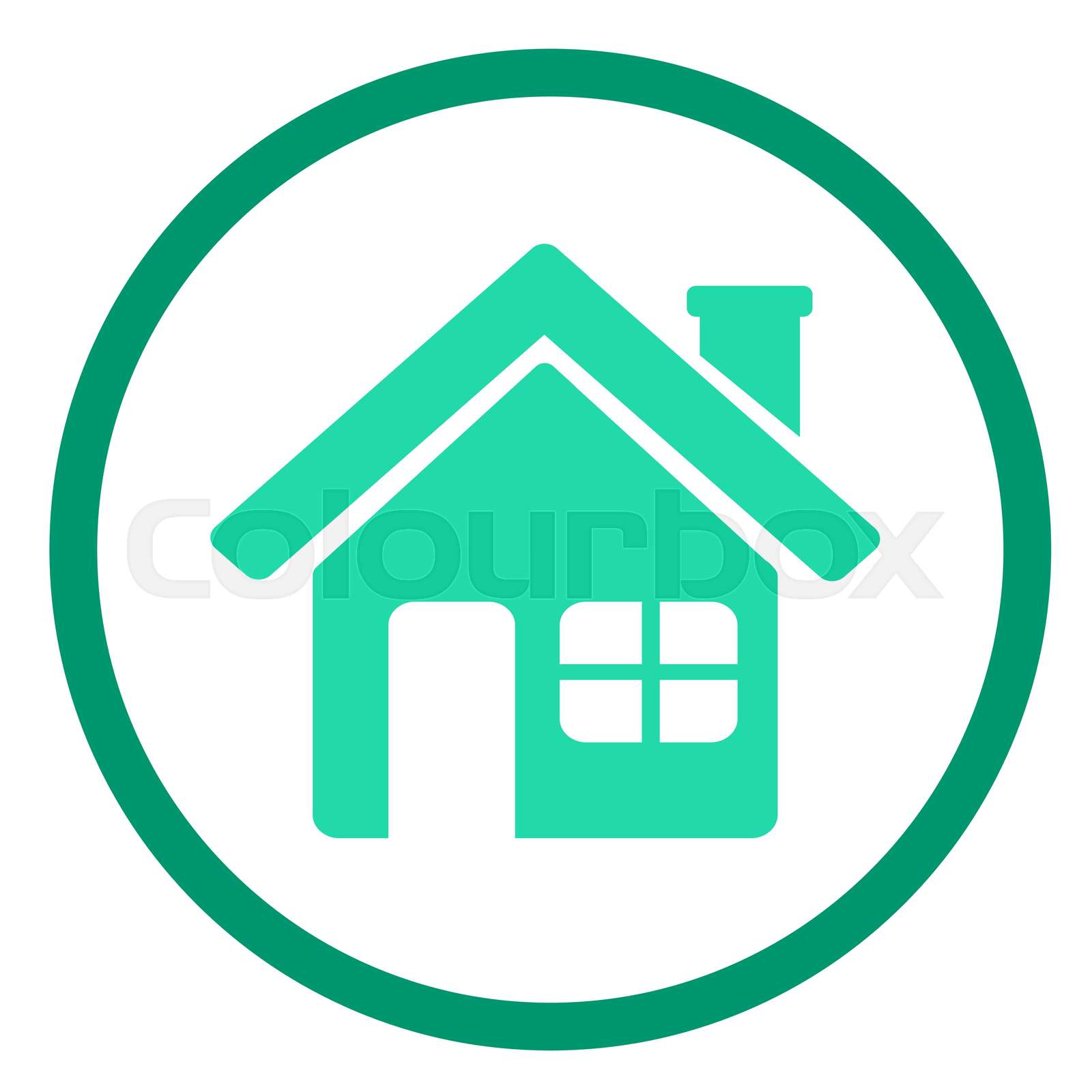 House and Home icon symbol sign | Stock vector | Colourbox