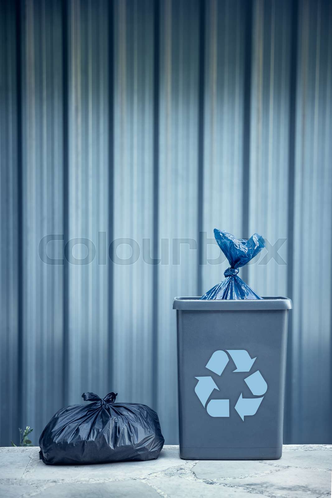 Trash Recycle Concept | Stock image | Colourbox