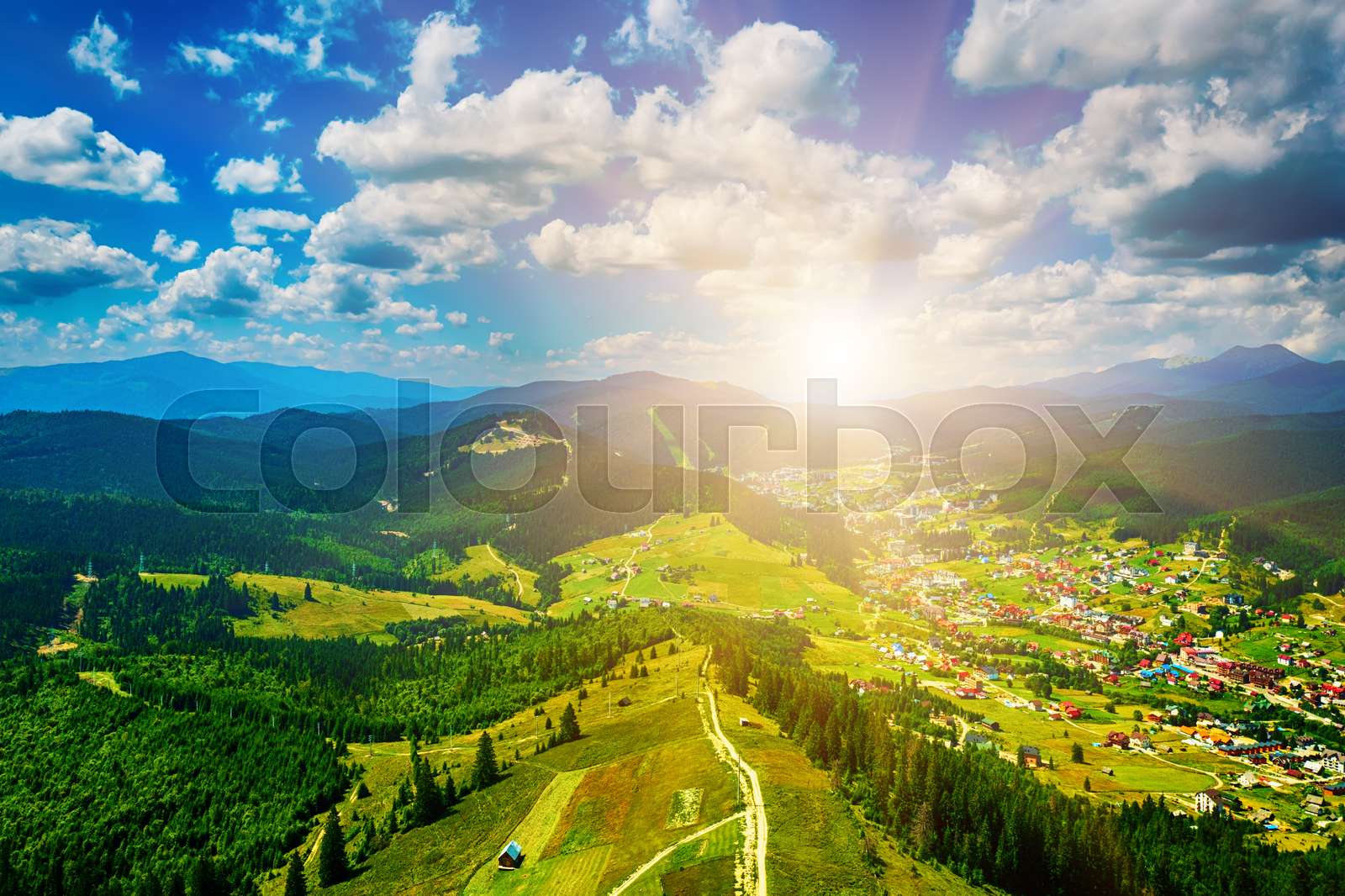 sommer, schöne, reise | Stock Bild | Colourbox