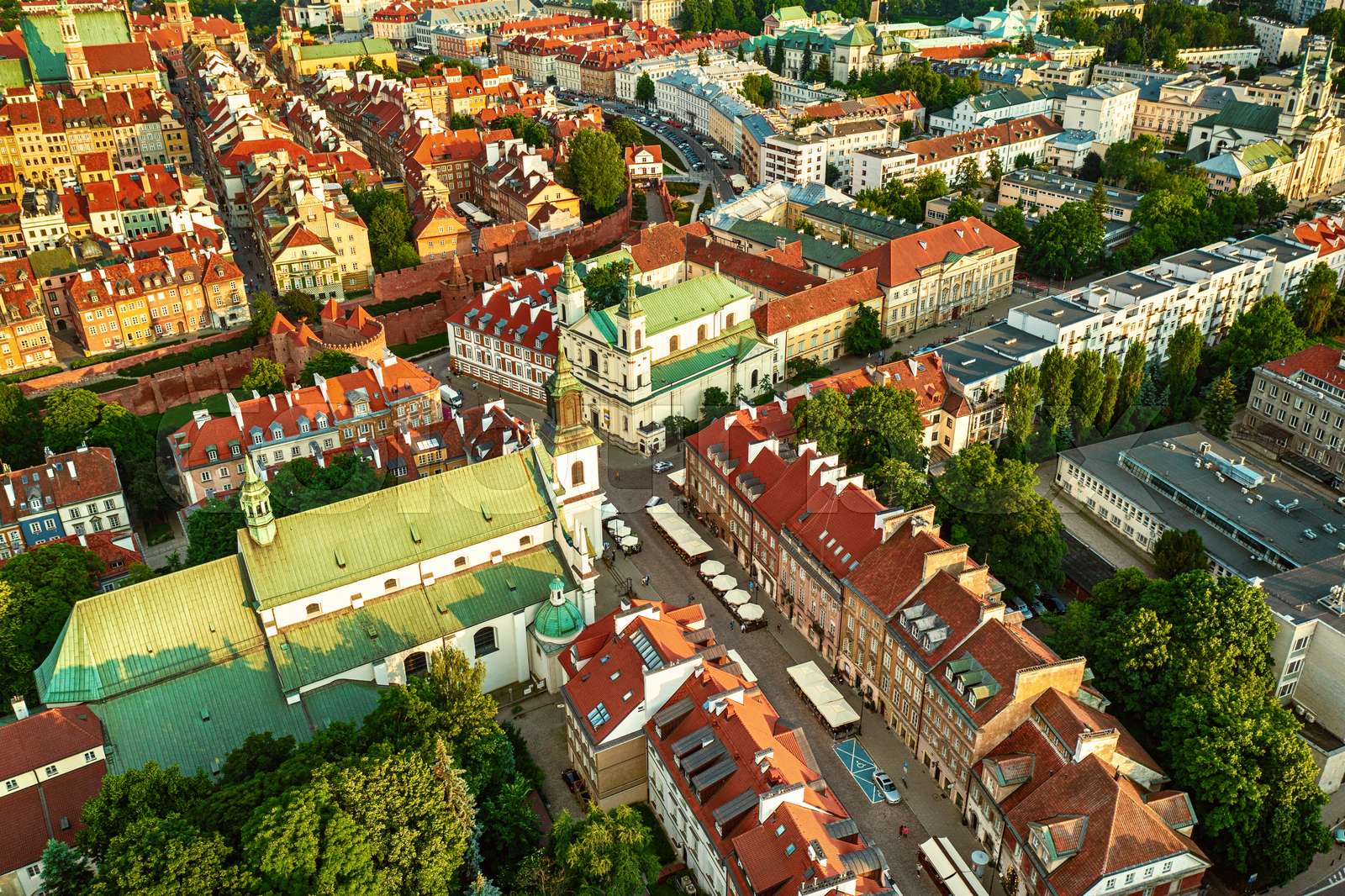 warschau, schloss, denkmal | Stock Bild | Colourbox