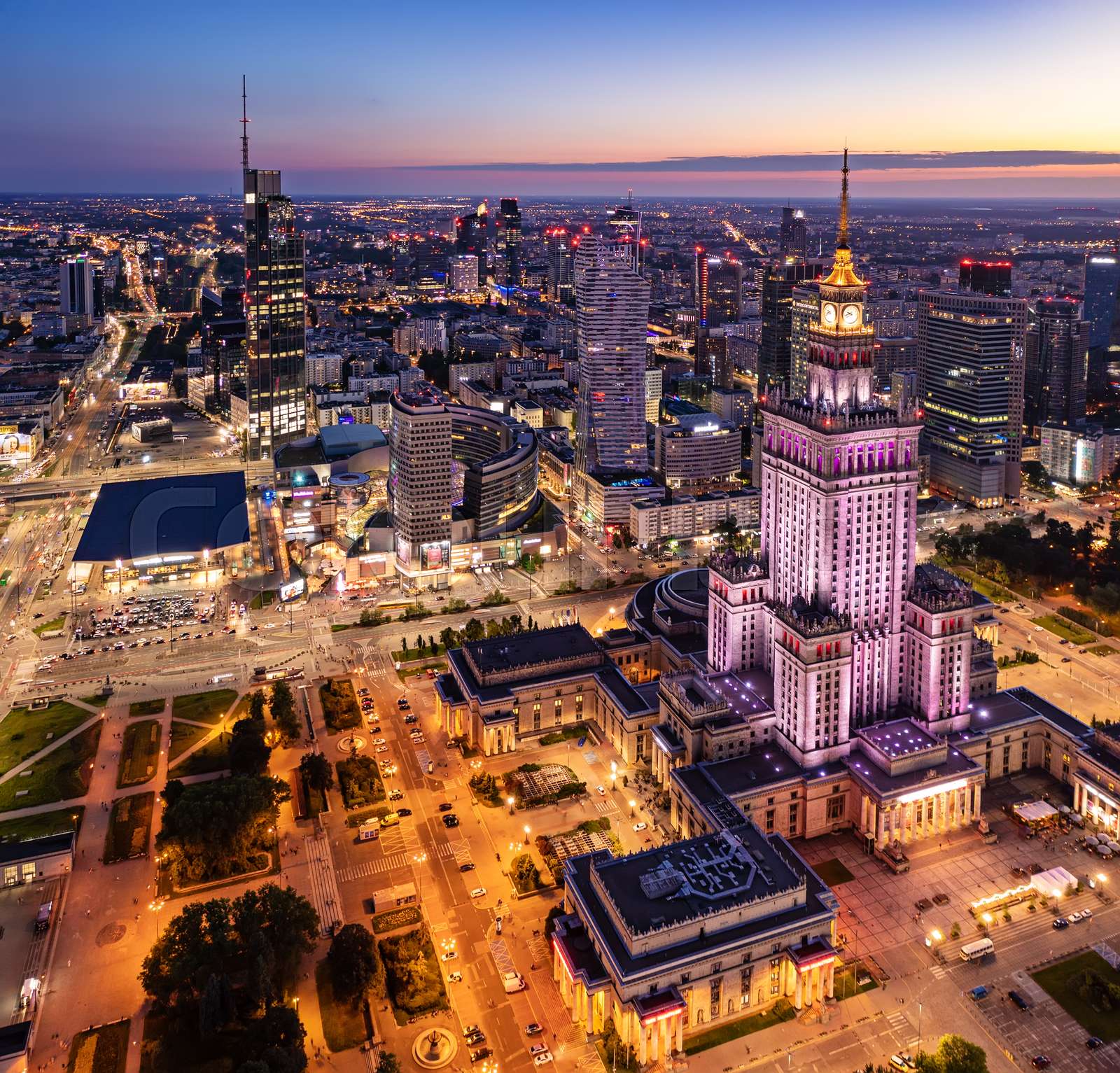 polen, beleuchtet, tourismus | Stock Bild | Colourbox