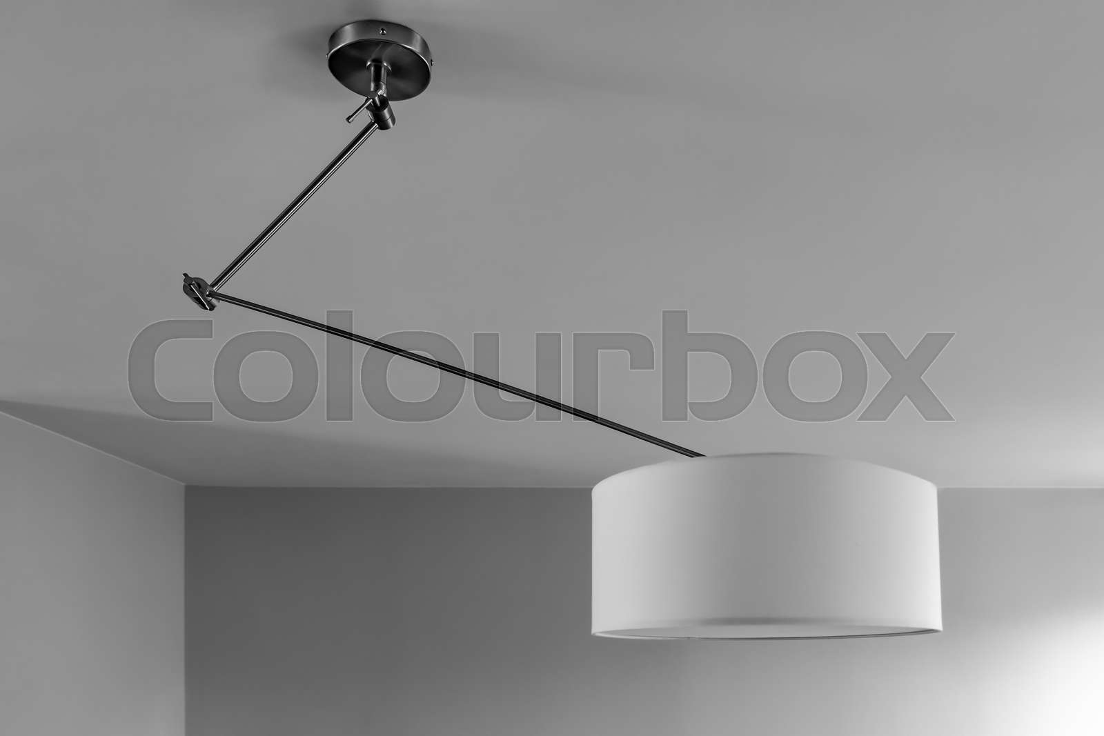 Modern stylish lamp on the ceiling | Stock image | Colourbox