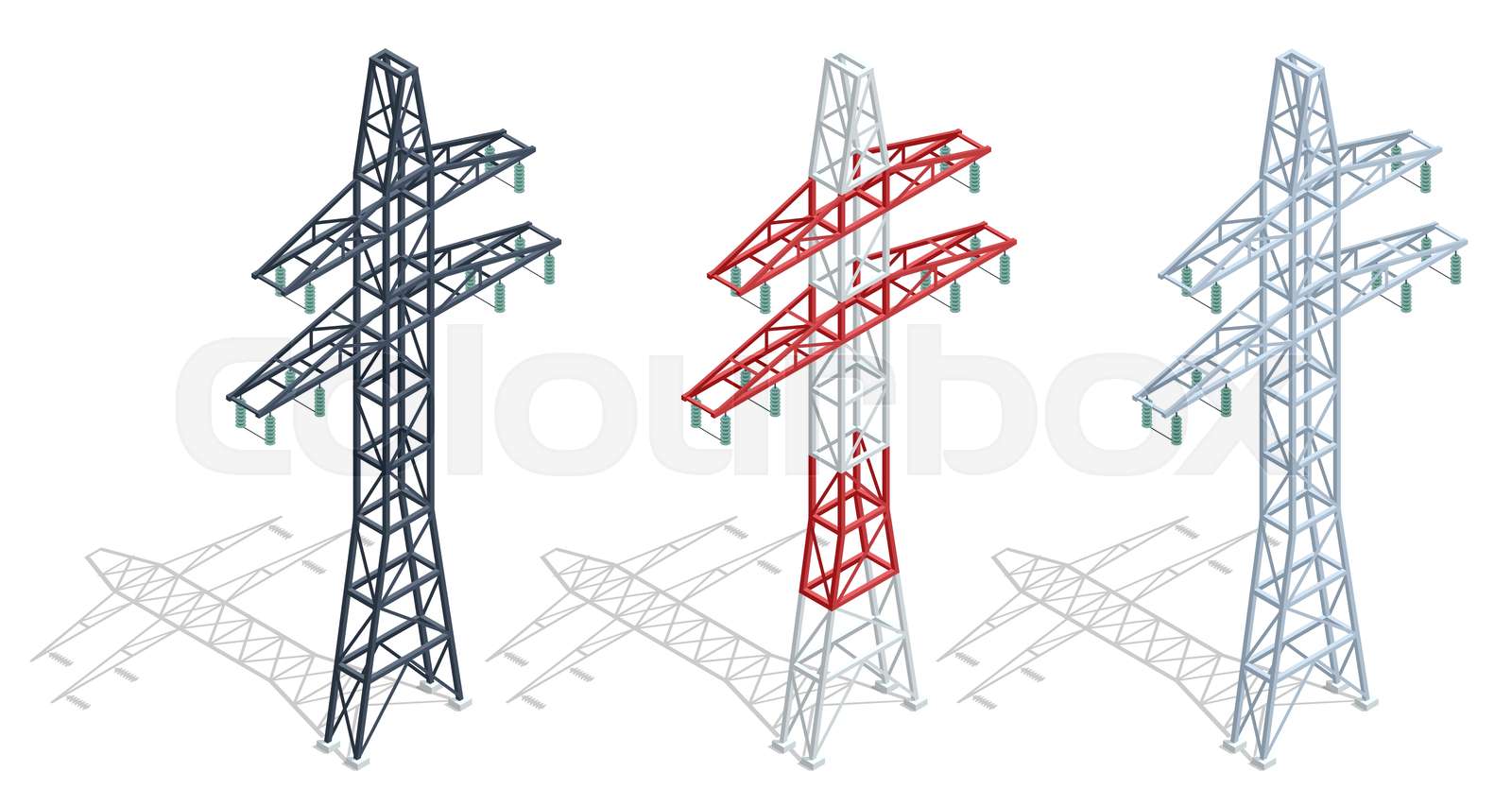 Transmission Line Clip Art