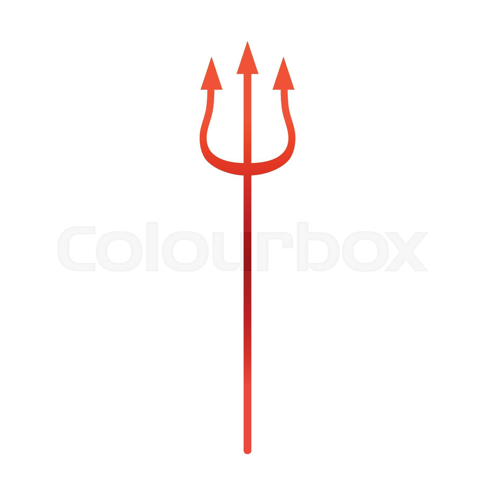 Trishula trident vector illustration | Stock vector | Colourbox Trishula trident vector illustration | Stock vector | Colourbox