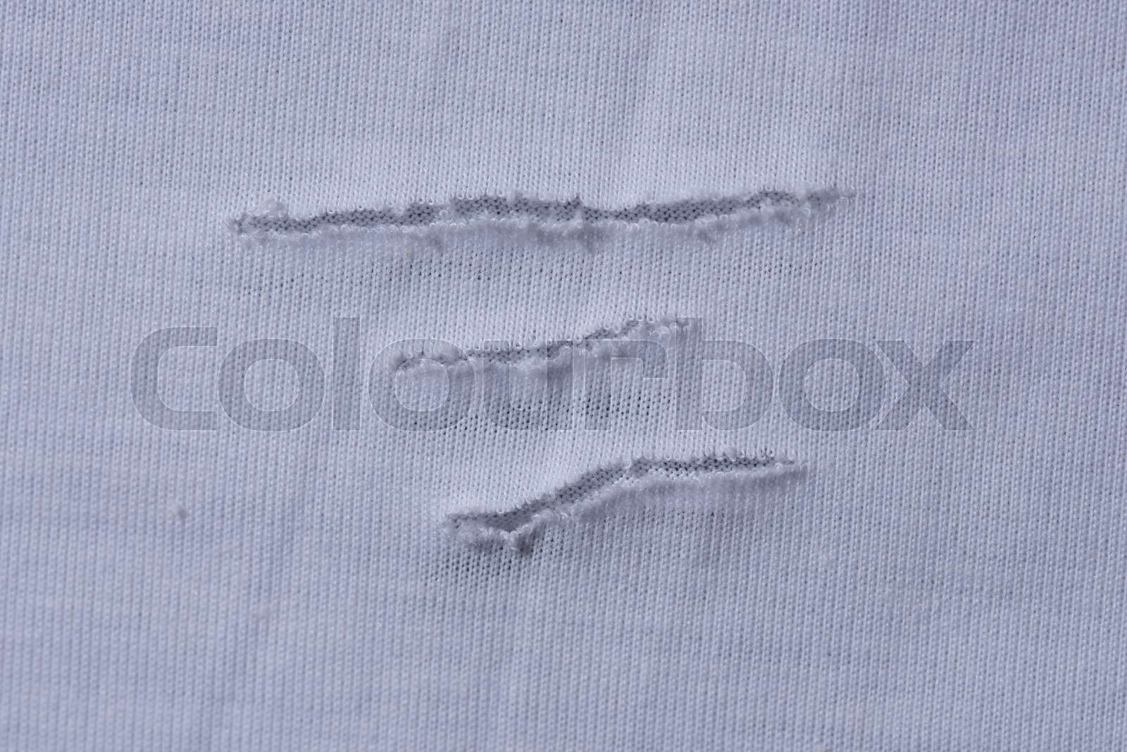 Clothes torn due to decay of the fabric,fabric damage | Stock image ...
