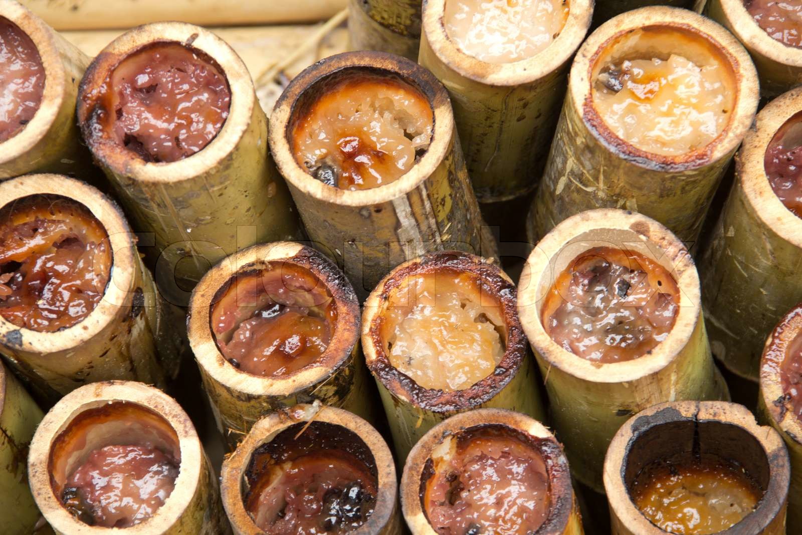 Bamboo tube | Stock image | Colourbox