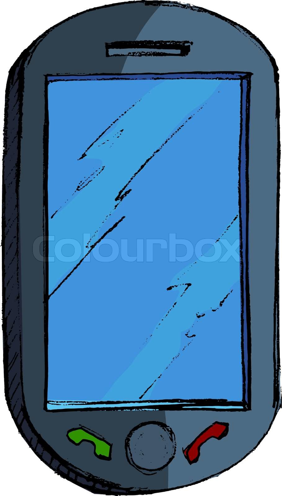 Smartphone | Stock-Vektor | Colourbox