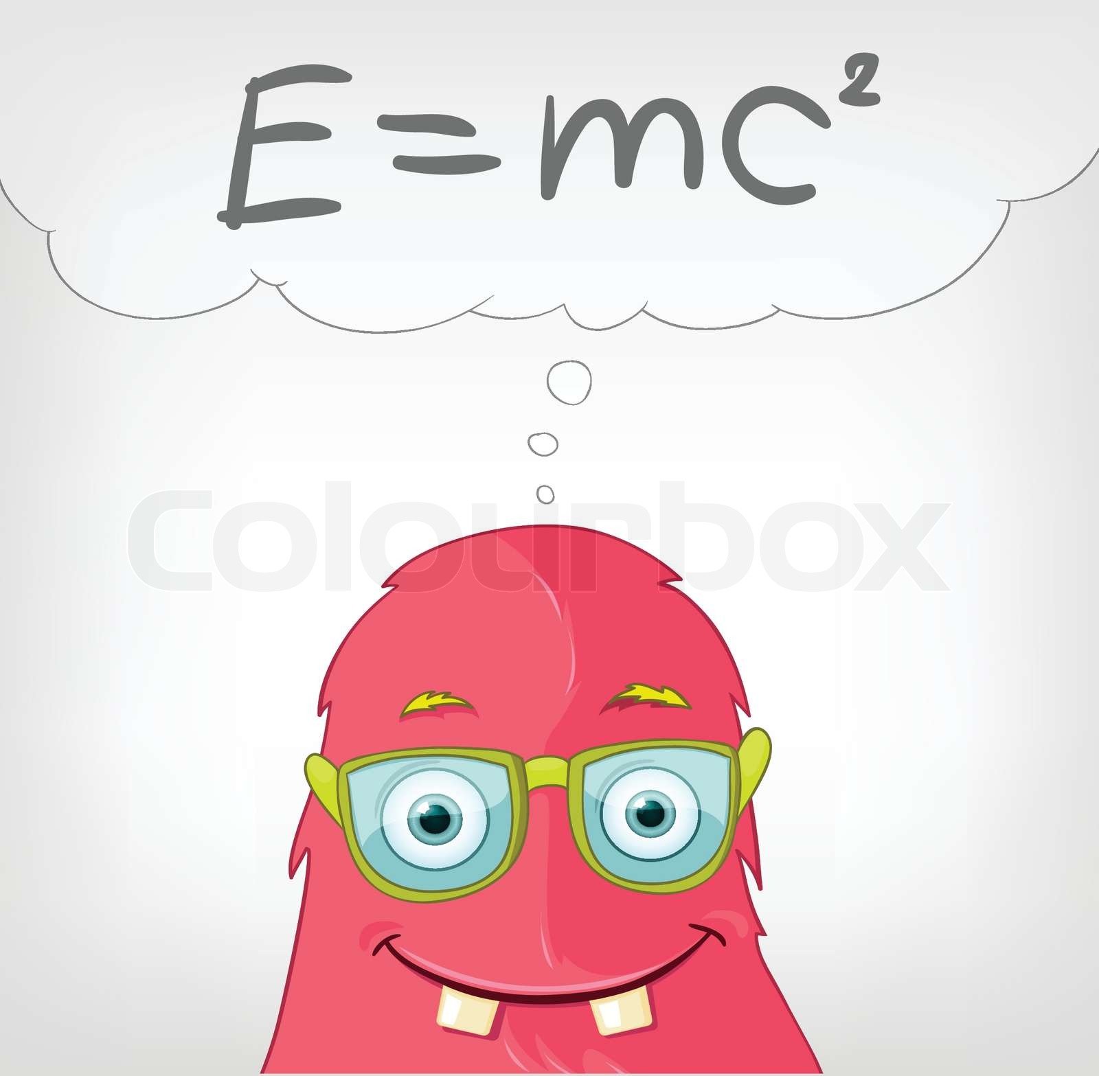 Monster professor | Stock vektor | Colourbox