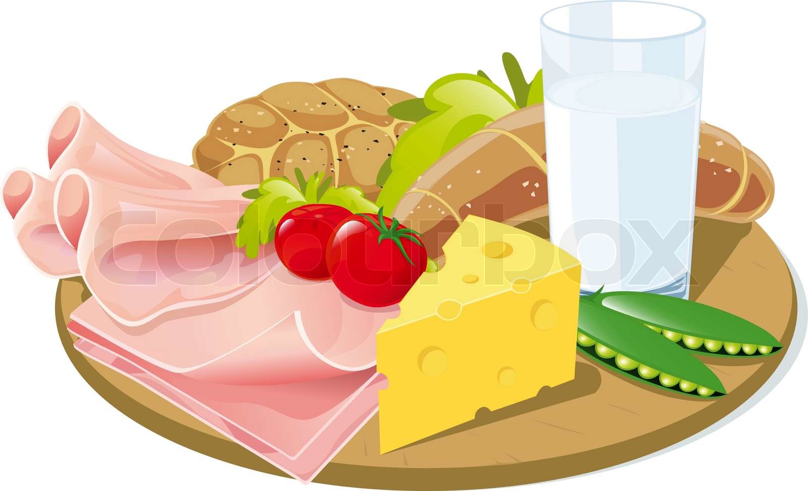 Luxus Fruhstuck Clip Art Bild