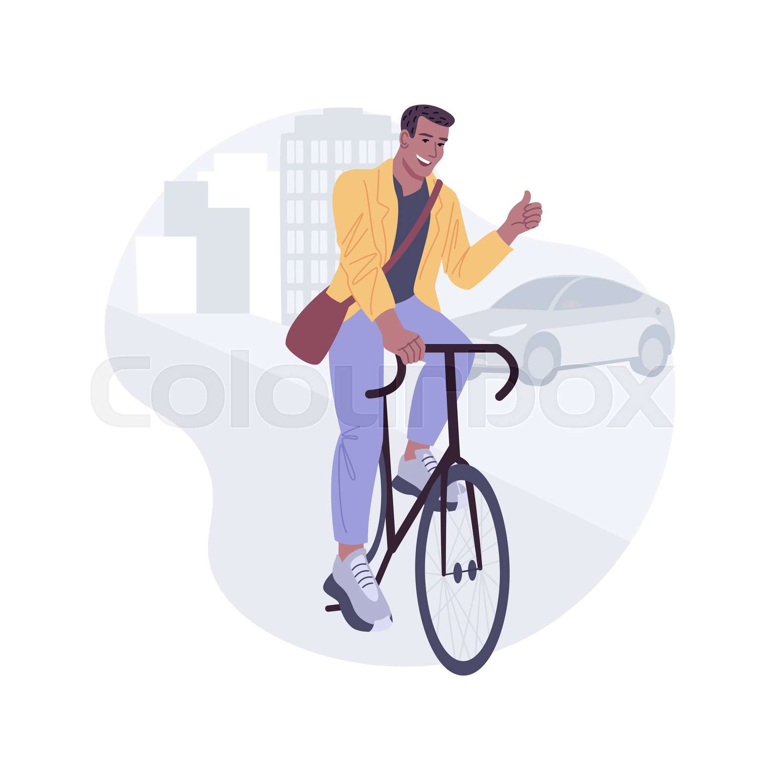 Reduce CO2 isolated cartoon vector illustrations. | Stock vector ...