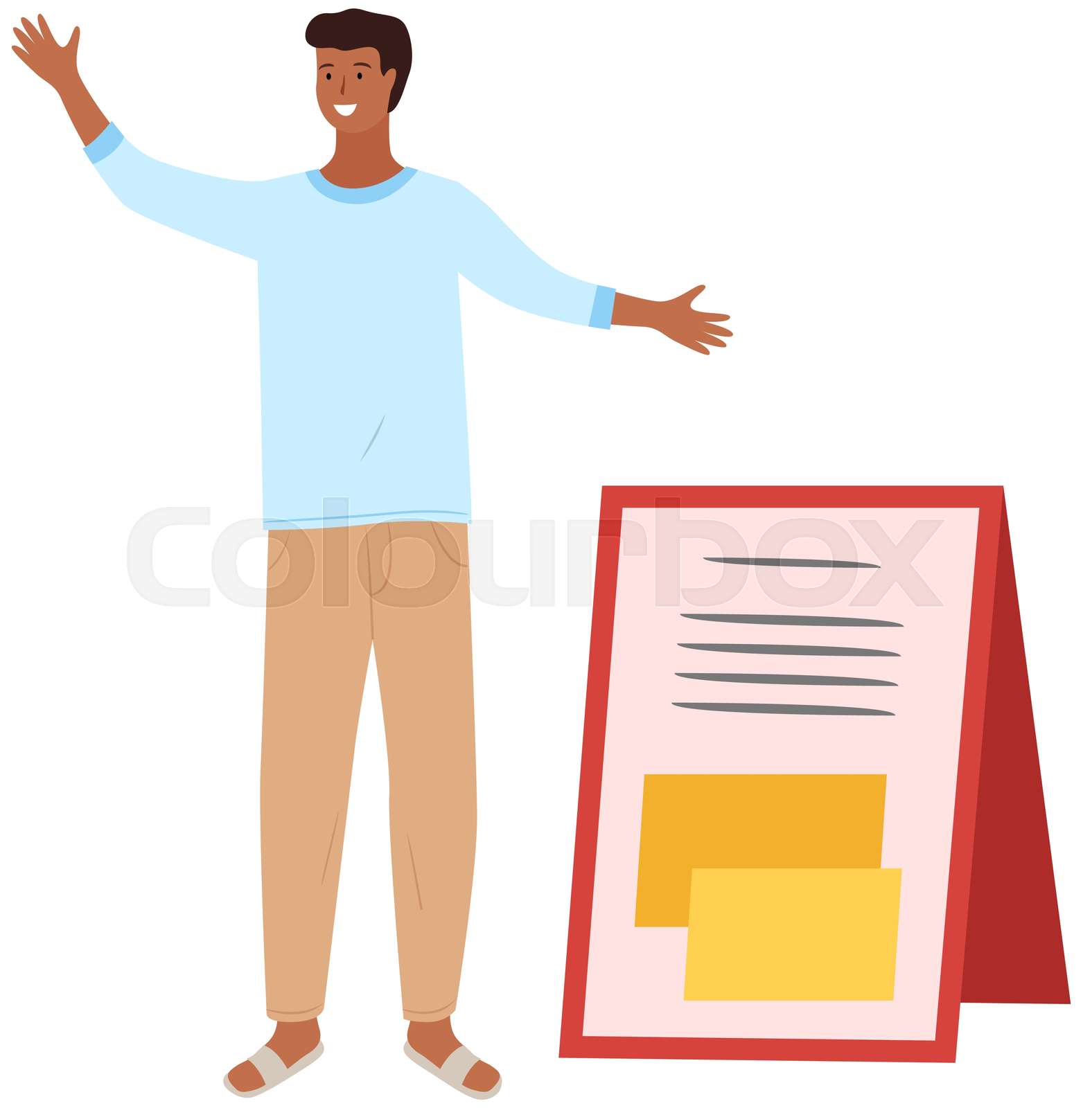 Indian village man in blue shirt and light beige trousers. Young ... Indian village man in blue shirt and light beige trousers. Young ...