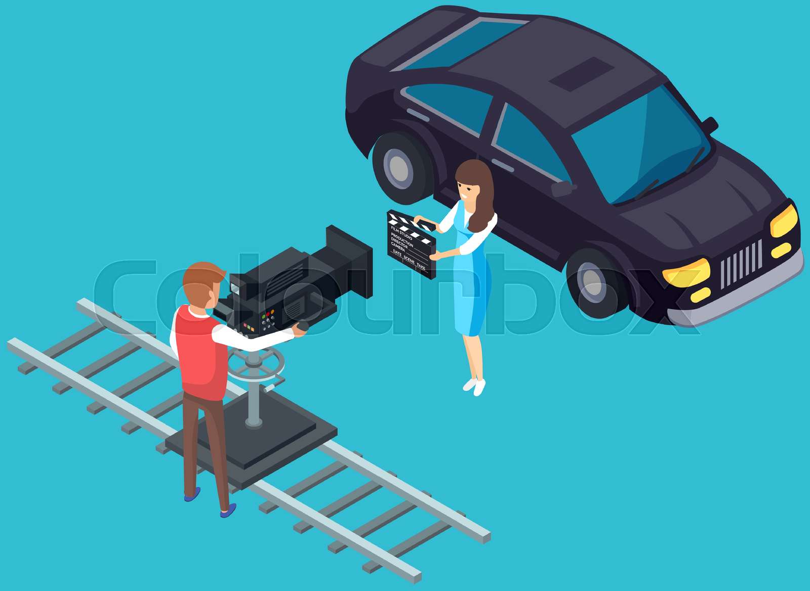 Black Car On Green Screen Backdrop In Photo Or Film Studio Chromakey black-car-on-green-screen-backdrop-in-photo-or-film-studio-chromakey