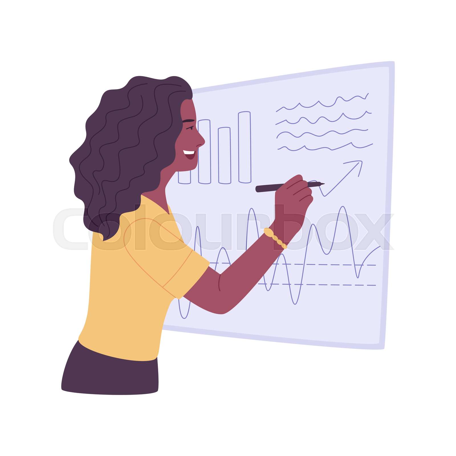 Risk manager isolated cartoon vector illustrations. | Stock vector ...