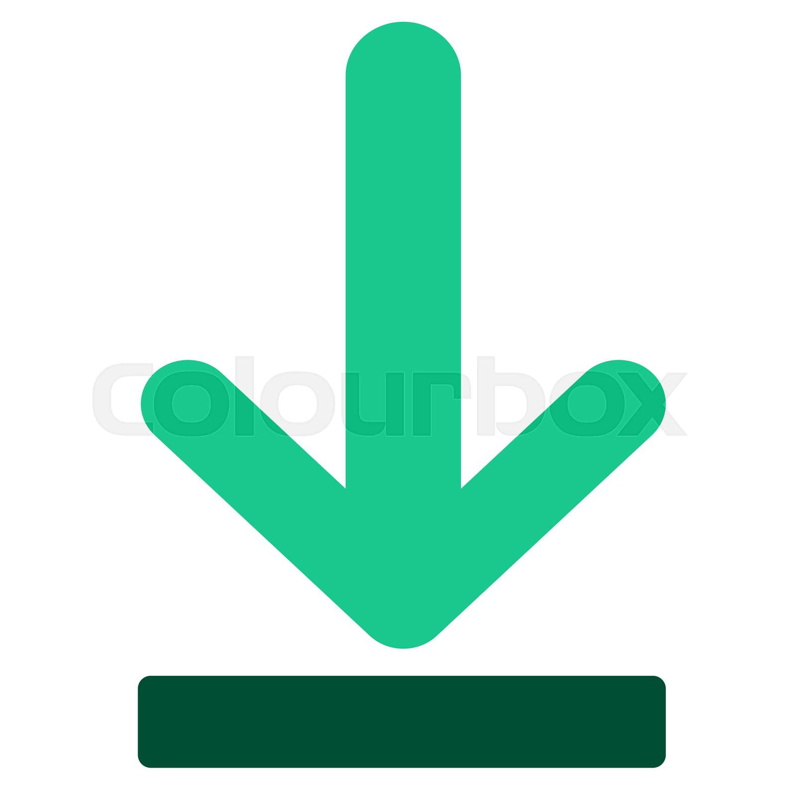 Download icon sign symbol design | Stock vector | Colourbox