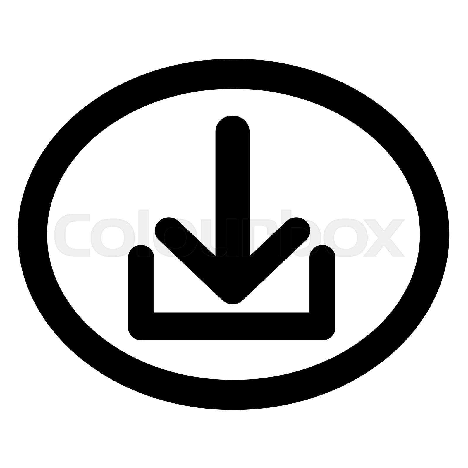 Download icon sign symbol design | Stock vector | Colourbox