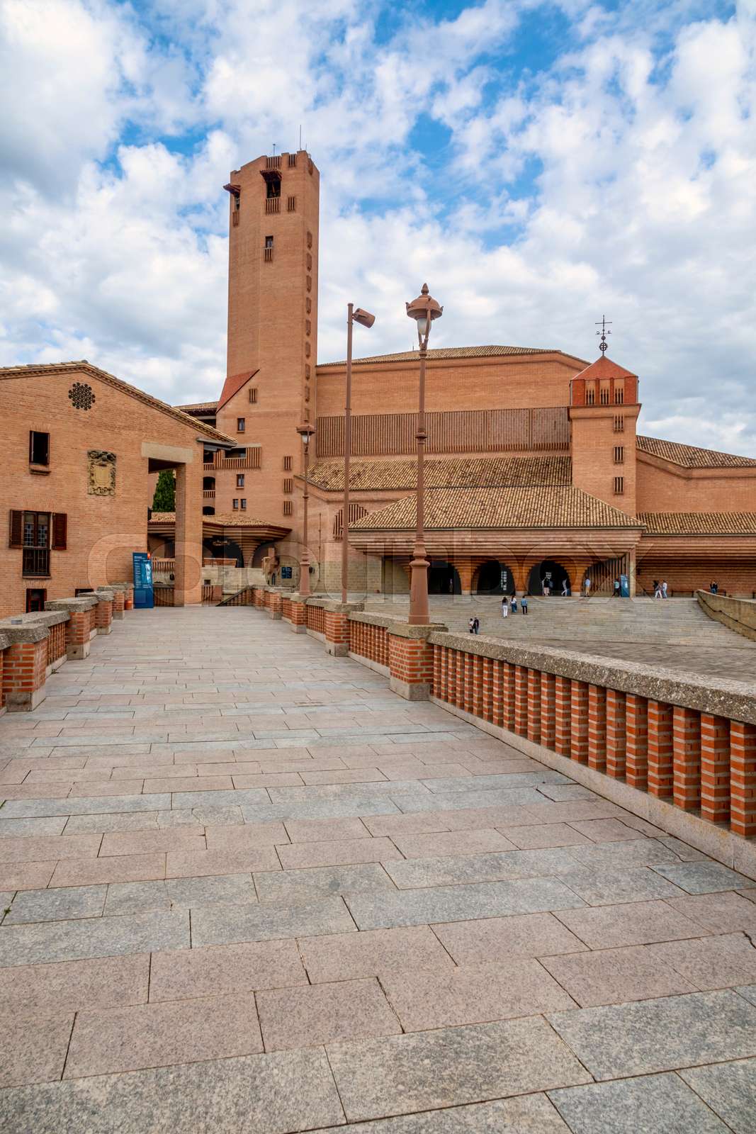 The Santuario de Torreciudad, a Marian shrine in Aragon, Spain, built ...