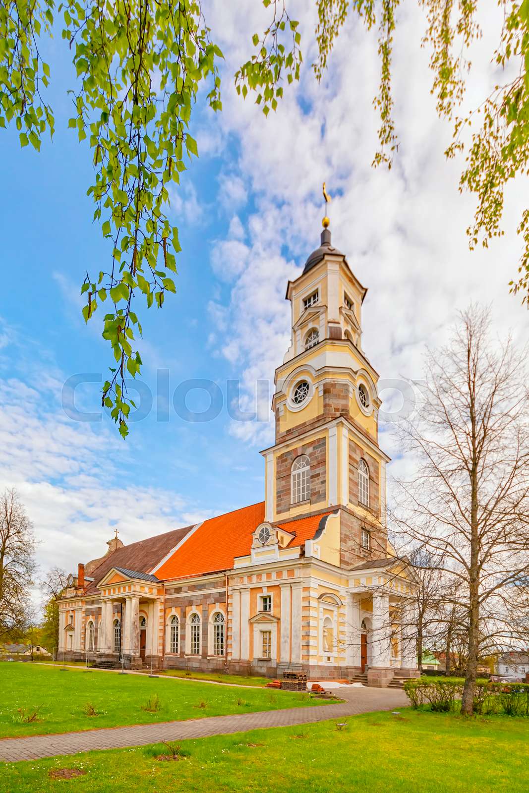 lettland, wahrzeichen, tempel | Stock Bild | Colourbox