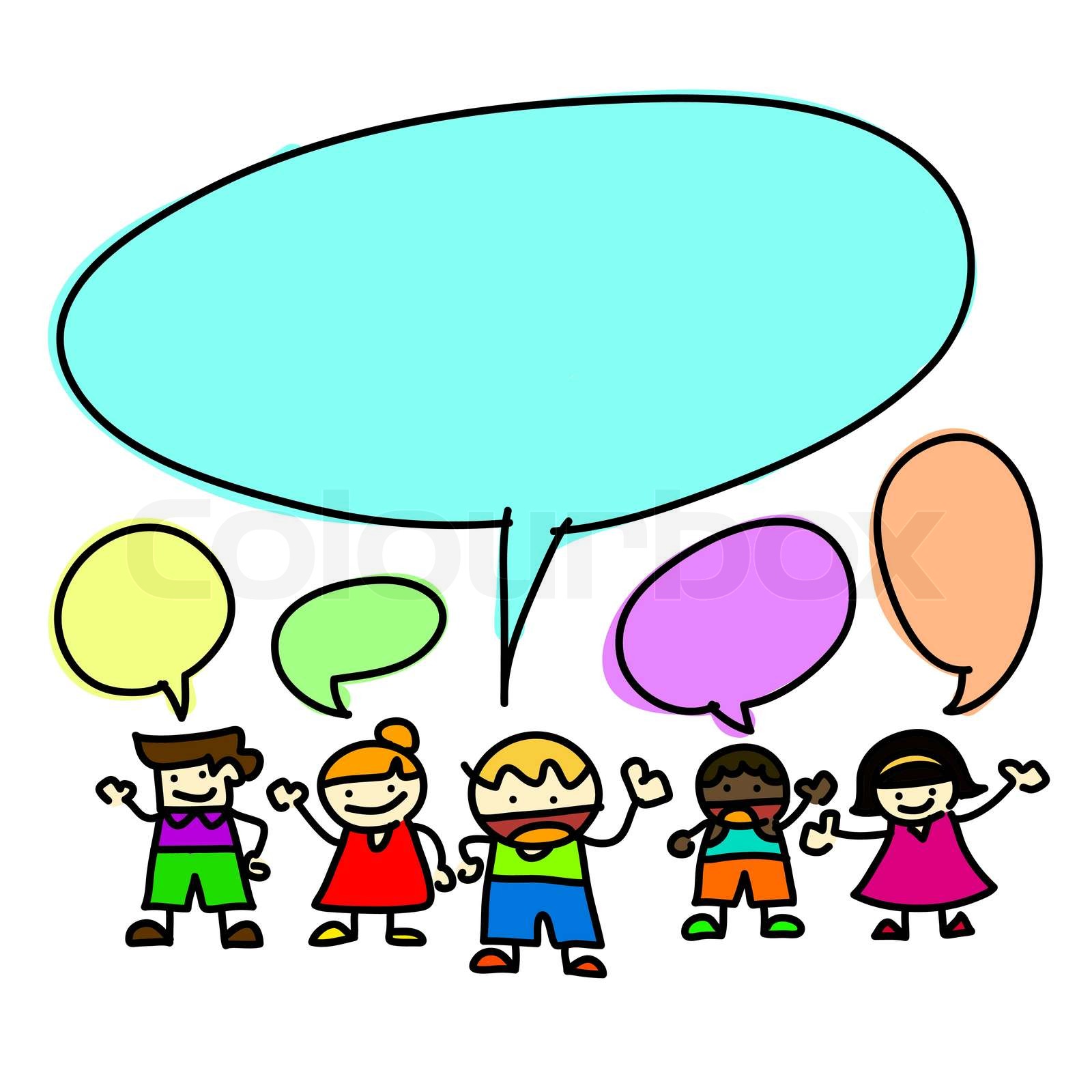 Kids hand draw cartoon Illustrator | Stock vector | Colourbox