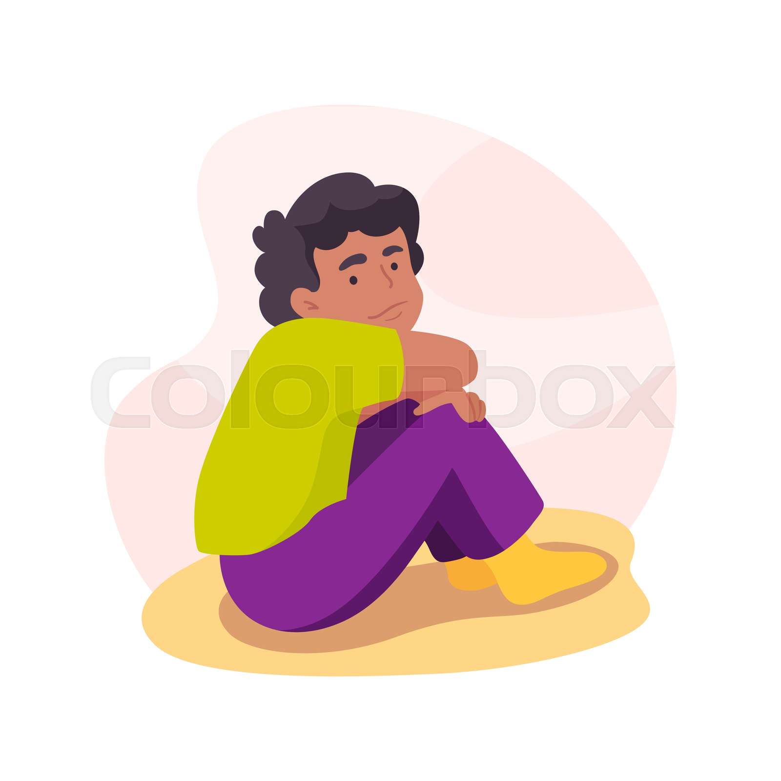 Jealousy isolated cartoon vector illustration. | Stock vector | Colourbox