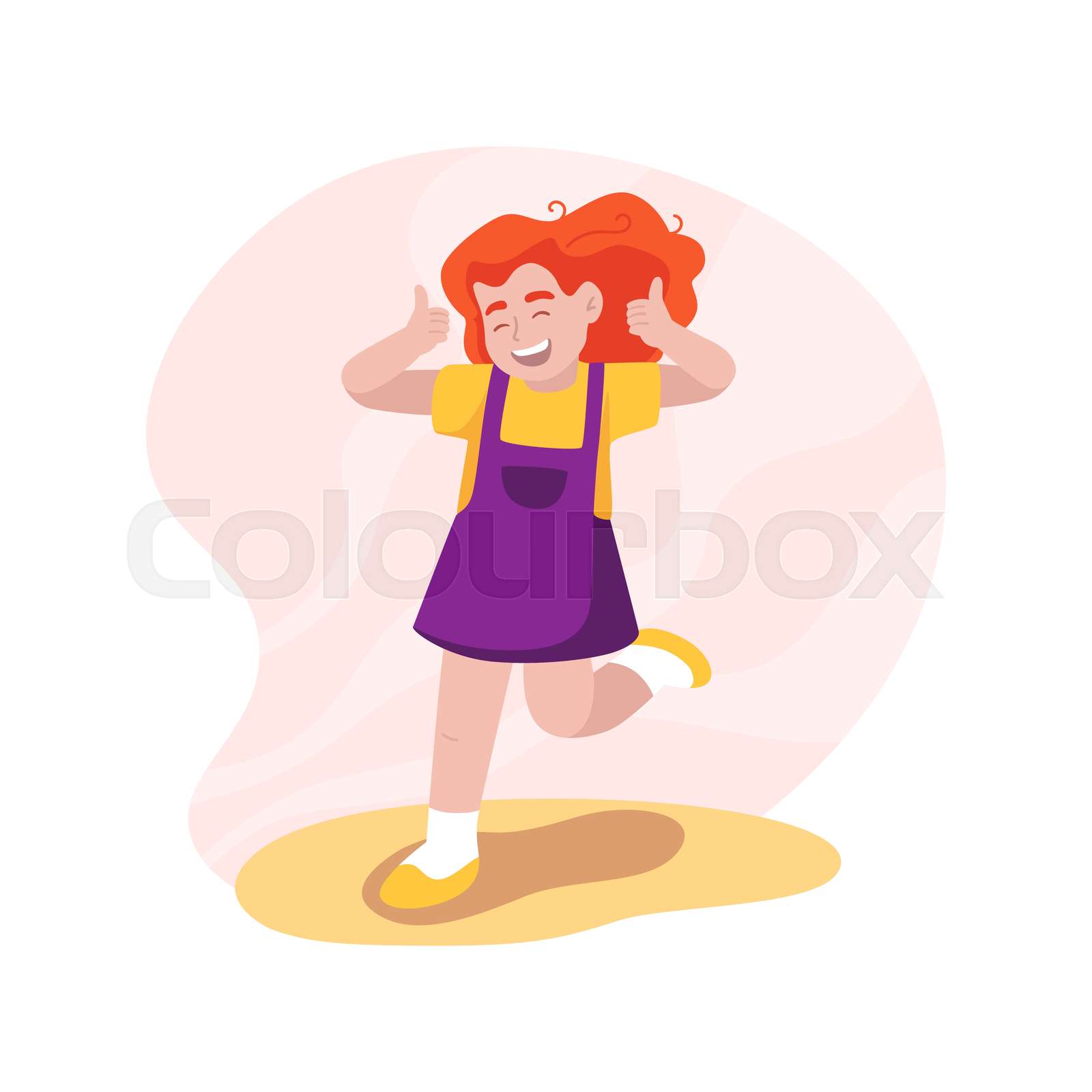 Satisfaction Isolated Cartoon Vector Illustration Stock Vector