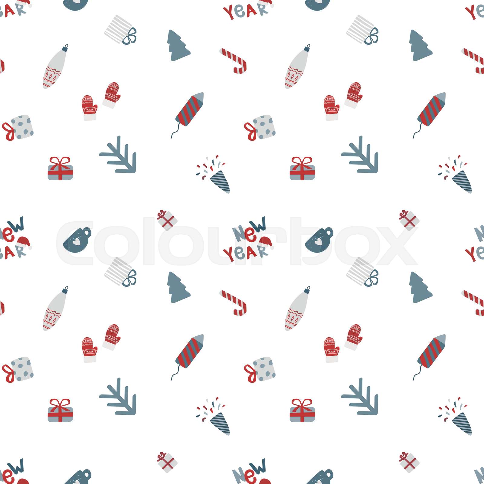 Christmas vector drawings | Stock vector | Colourbox