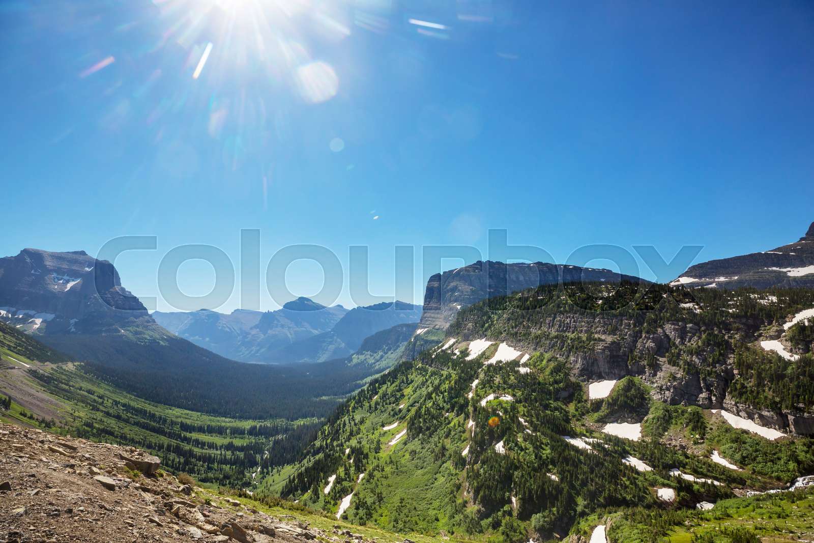 berge, bestand, im | Stock Bild | Colourbox