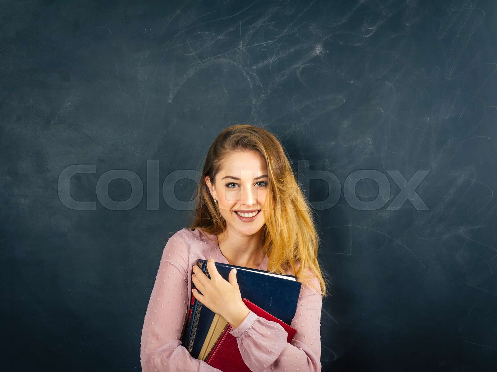 student, lehrer, froh | Stock Bild | Colourbox
