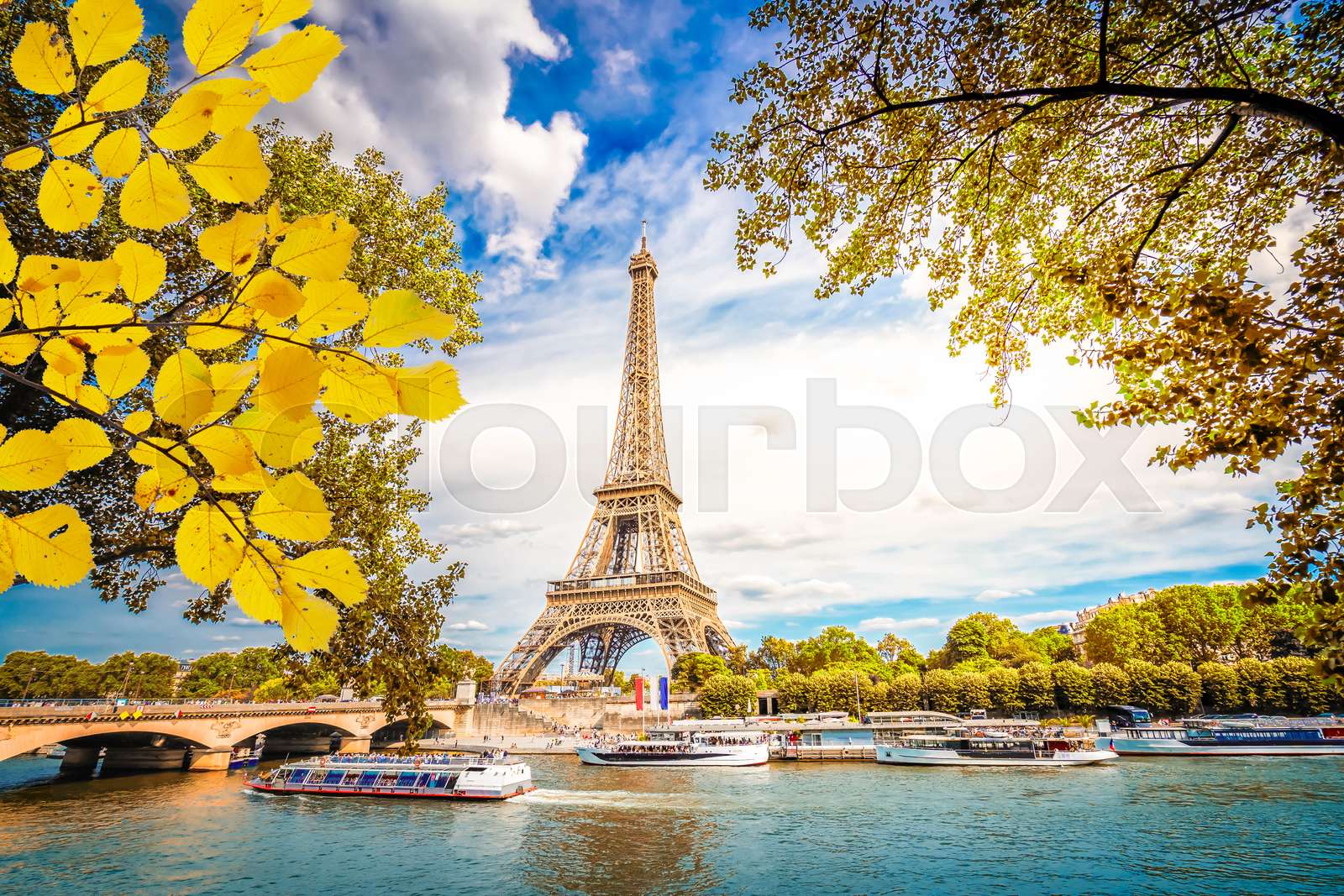 eiffel tour and Paris cityscape | Stock image | Colourbox