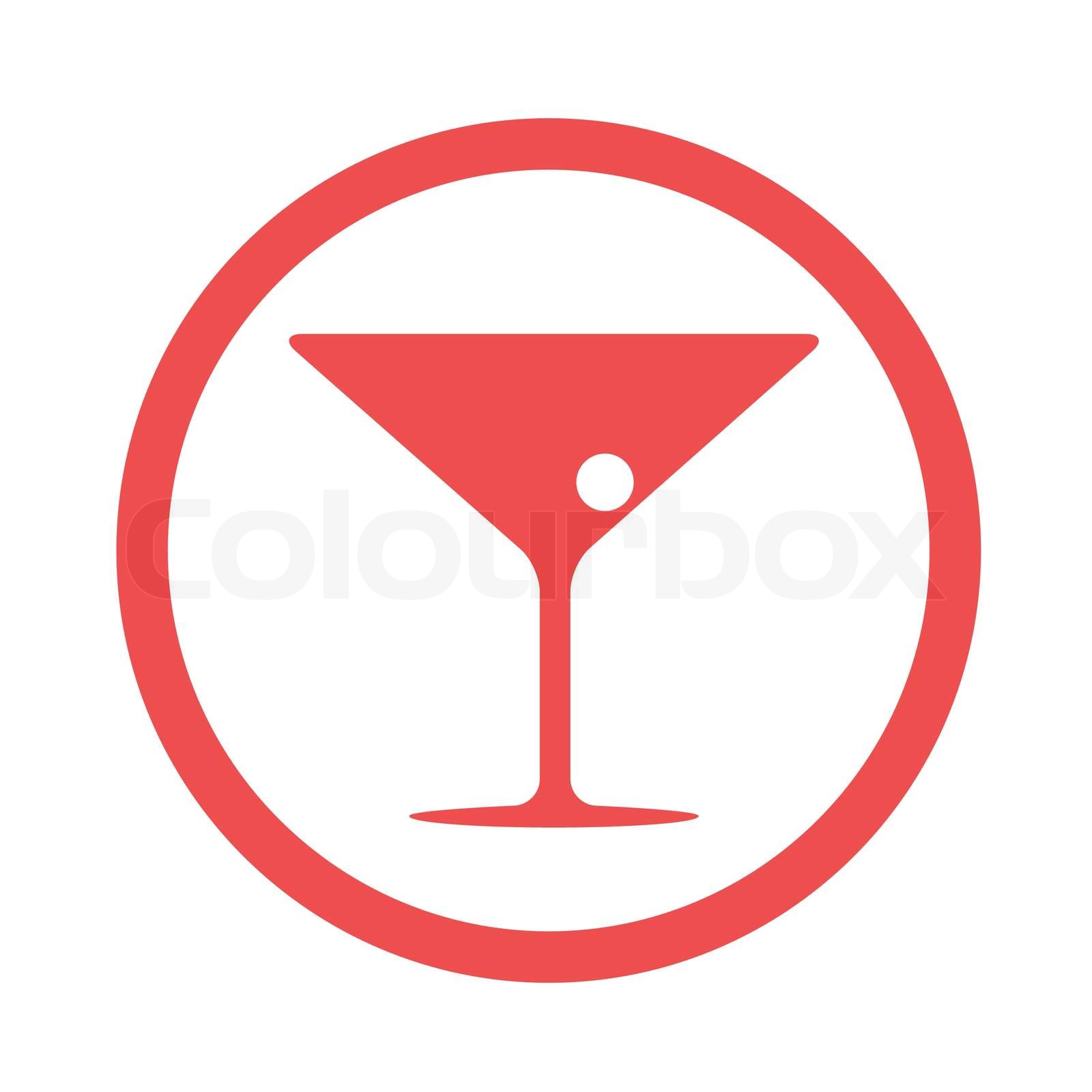 Night club sign in red | Stock vector | Colourbox