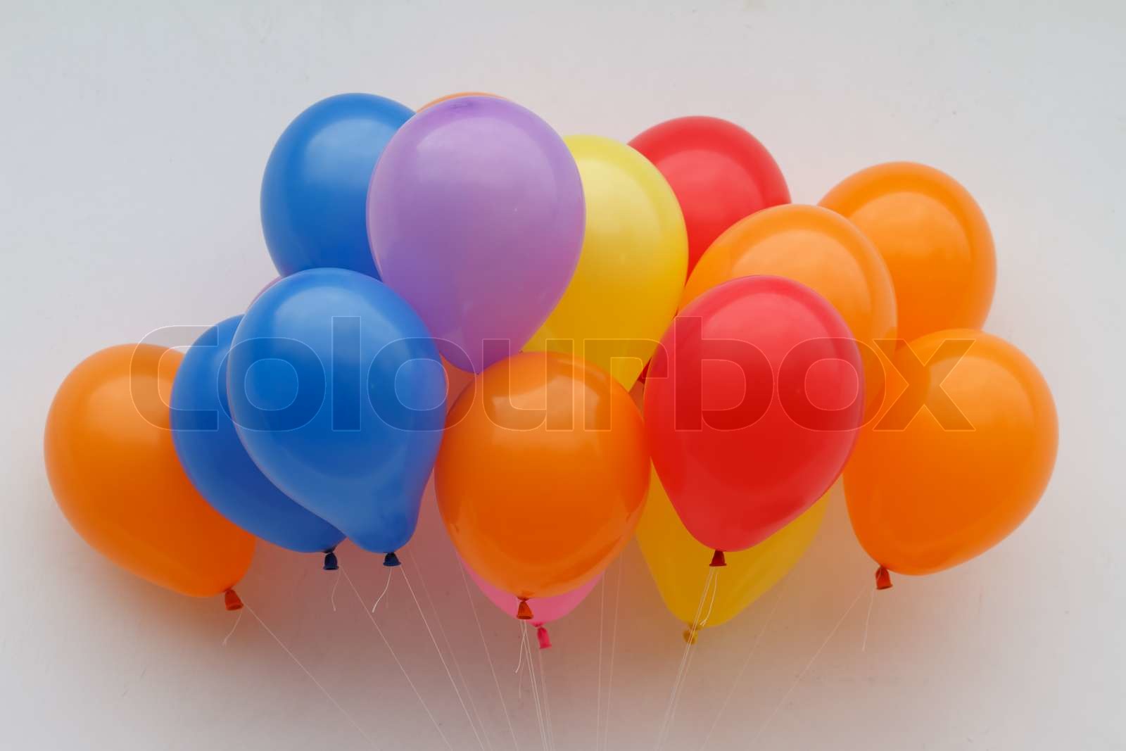 Colorful funny balloons | Stock image | Colourbox