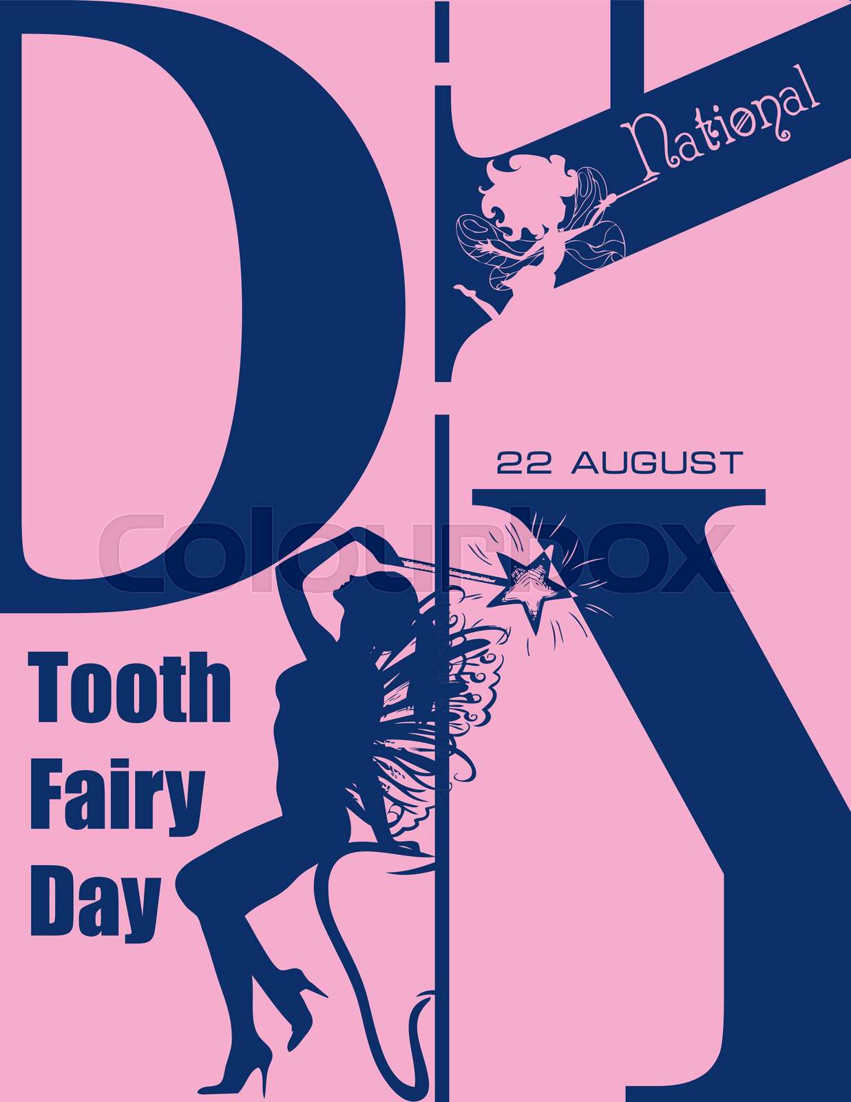 National Tooth Fairy Day | Stock vector | Colourbox