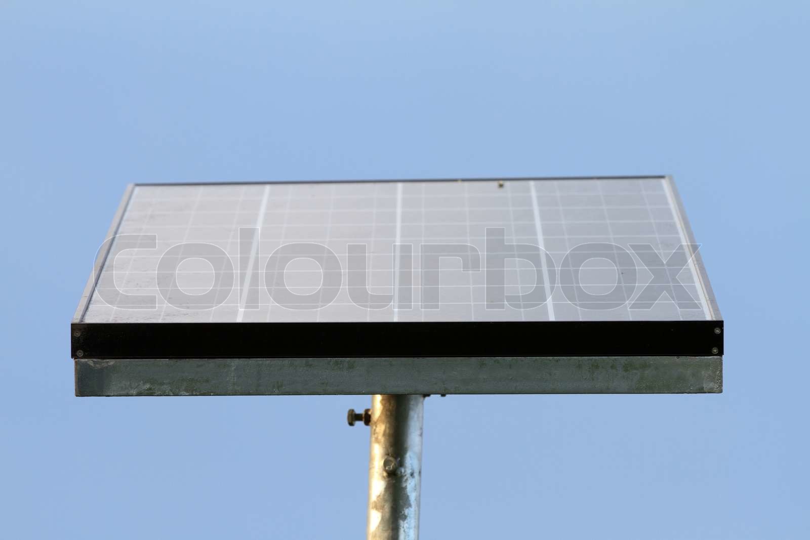 industriel solcelle | Stock foto | Colourbox