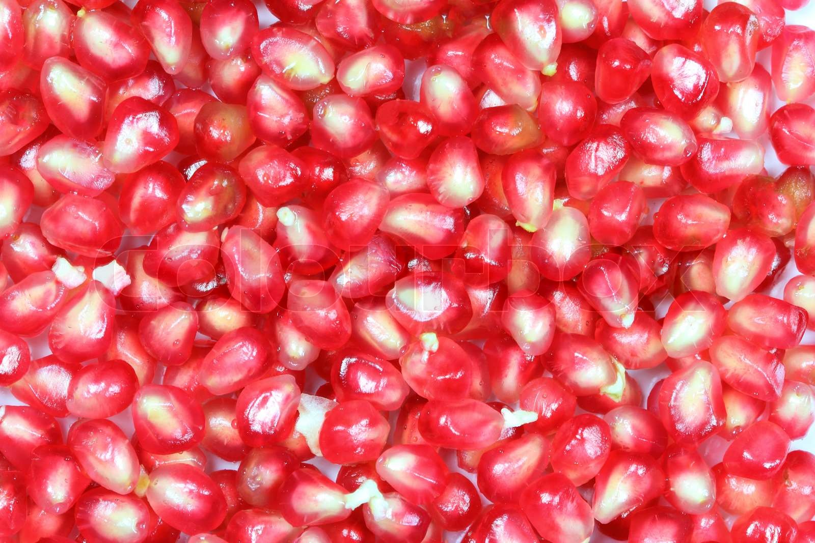 pomegranate texture | Stock image | Colourbox