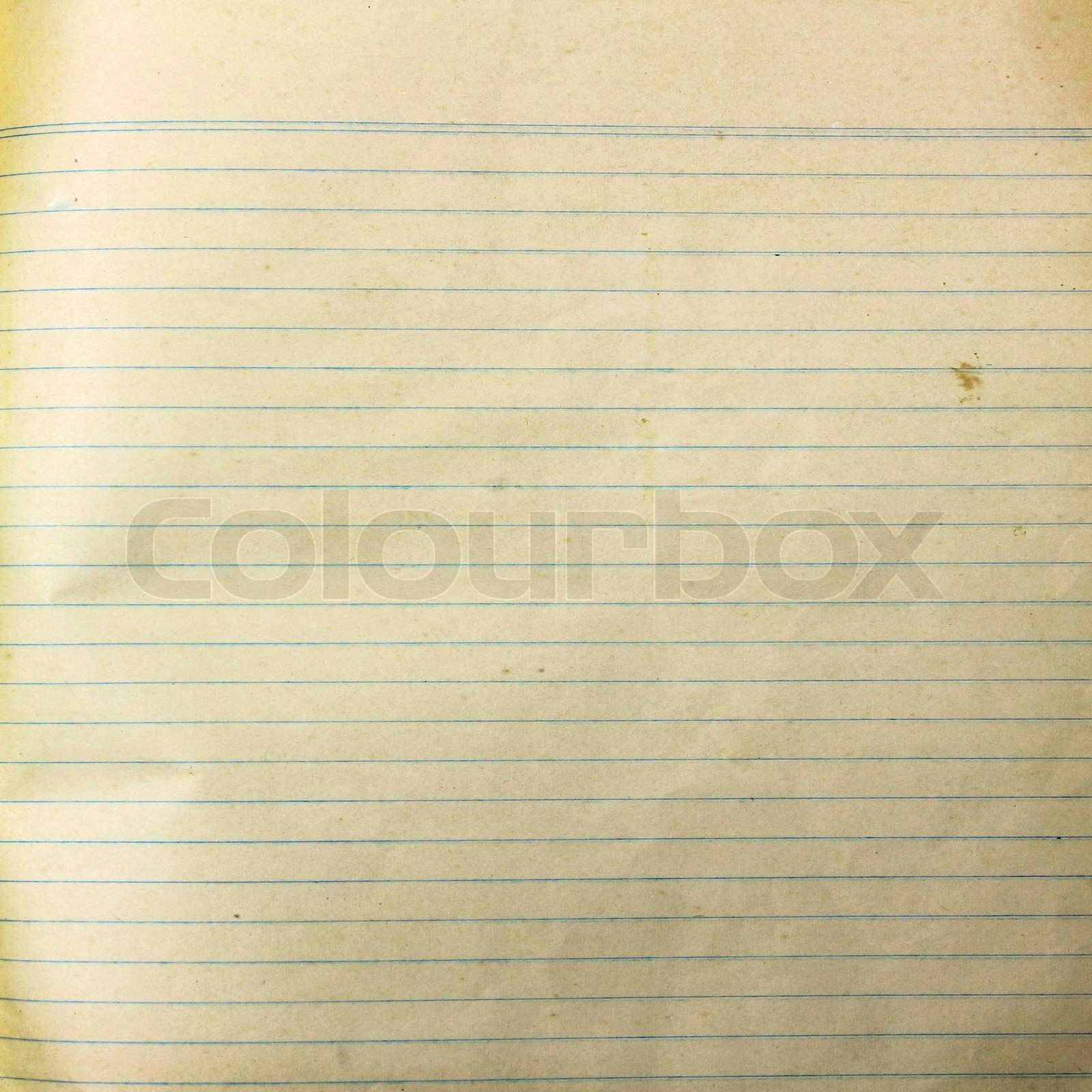 Gammelt papir med linje | Stock foto | Colourbox