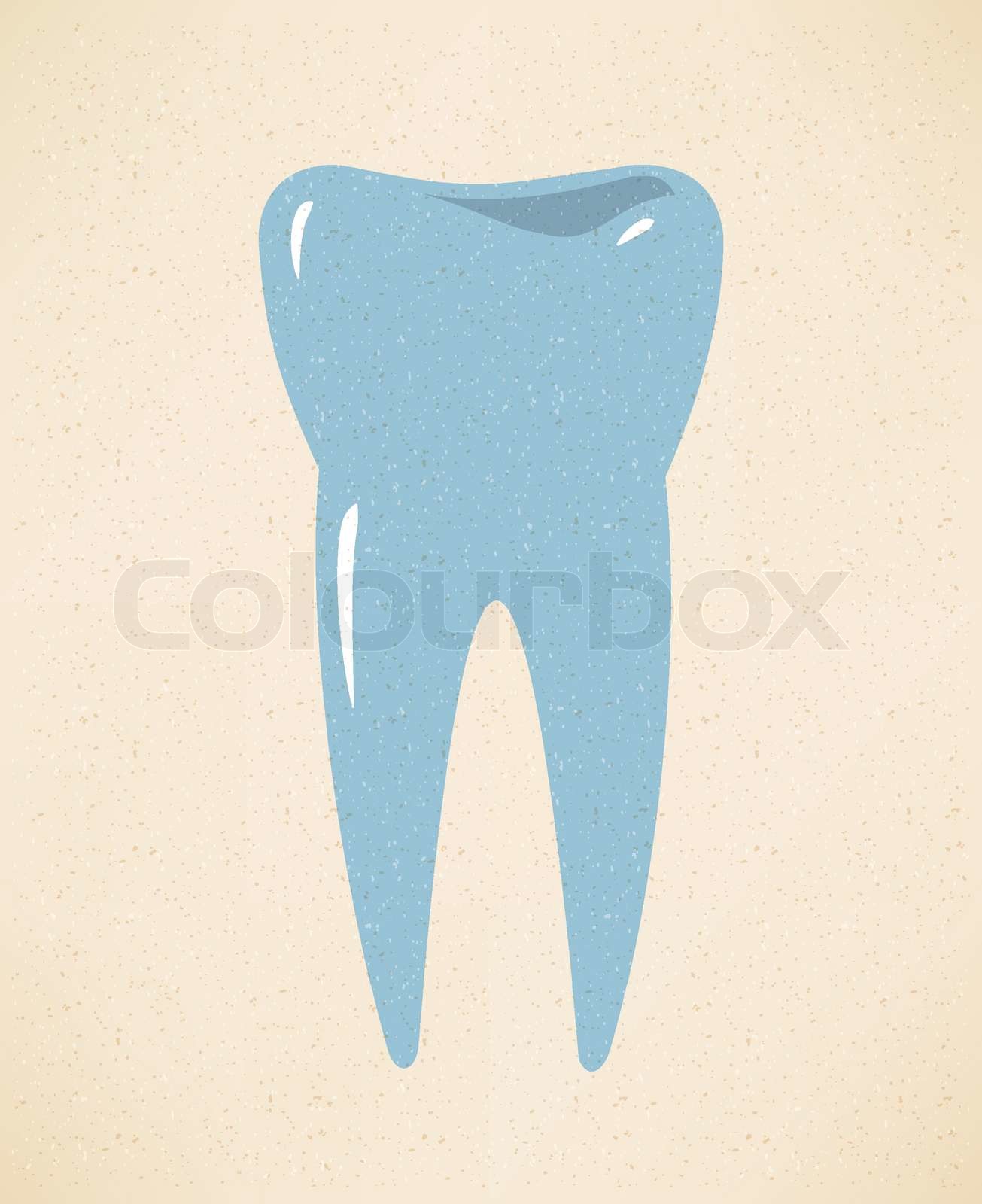 Tooth Icon | Stock-Vektor | Colourbox