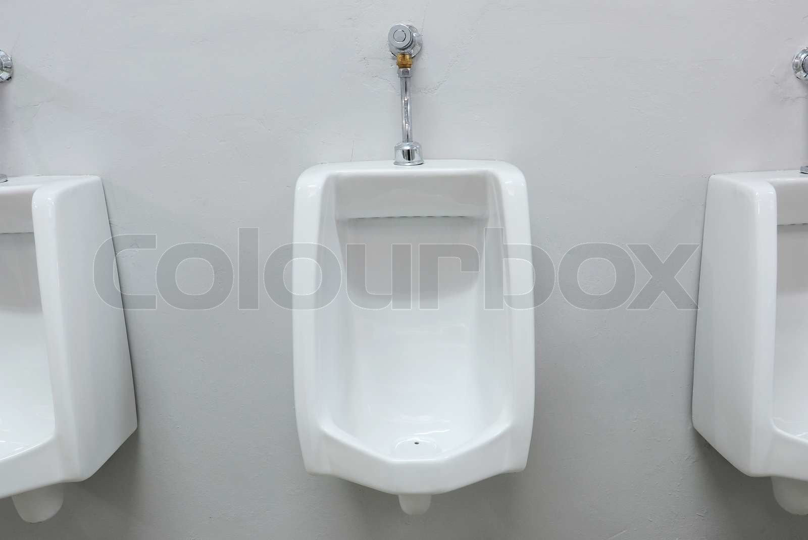 urinals at office | Stock image | Colourbox
