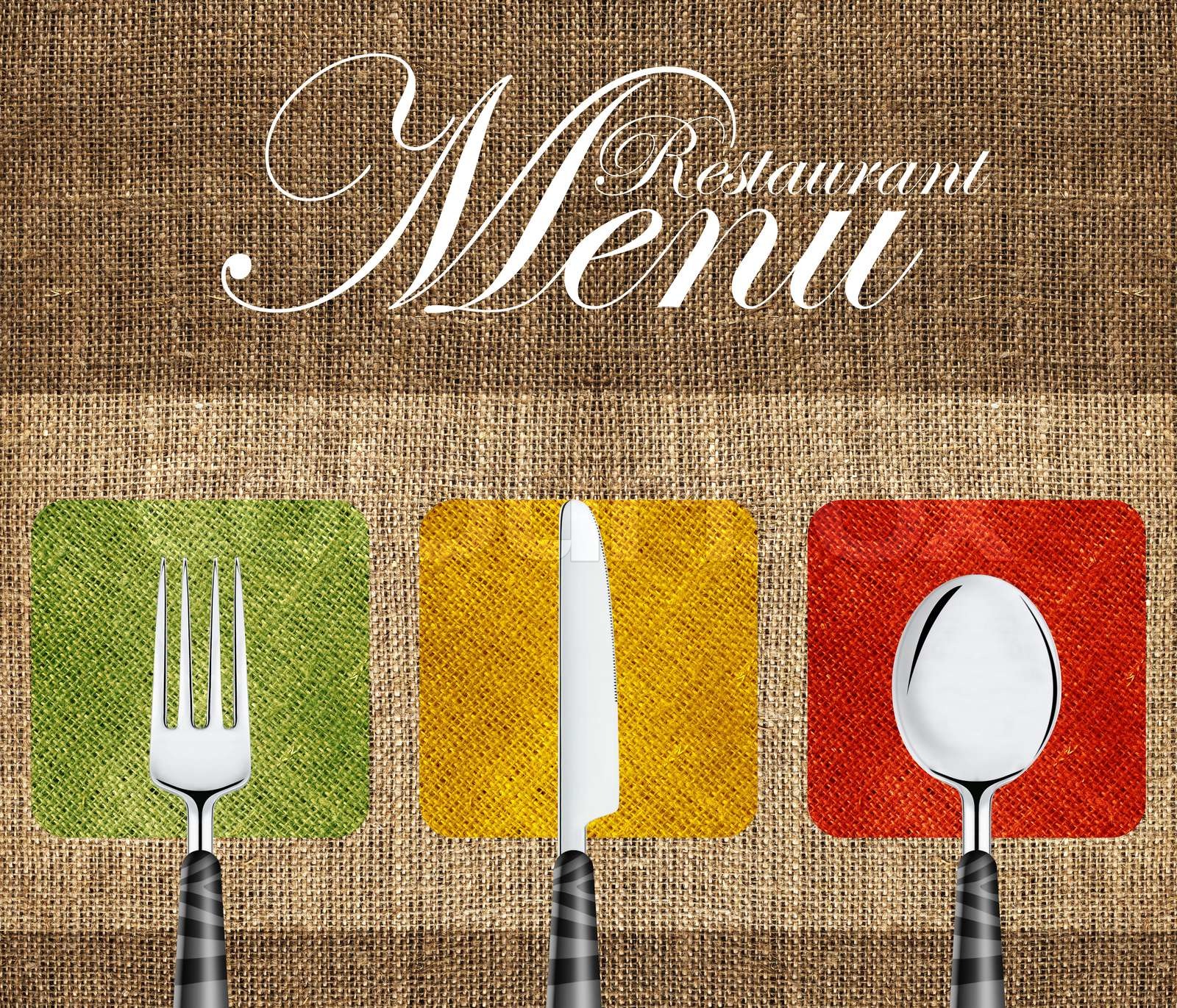 Restaurant menu | Stock foto | Colourbox