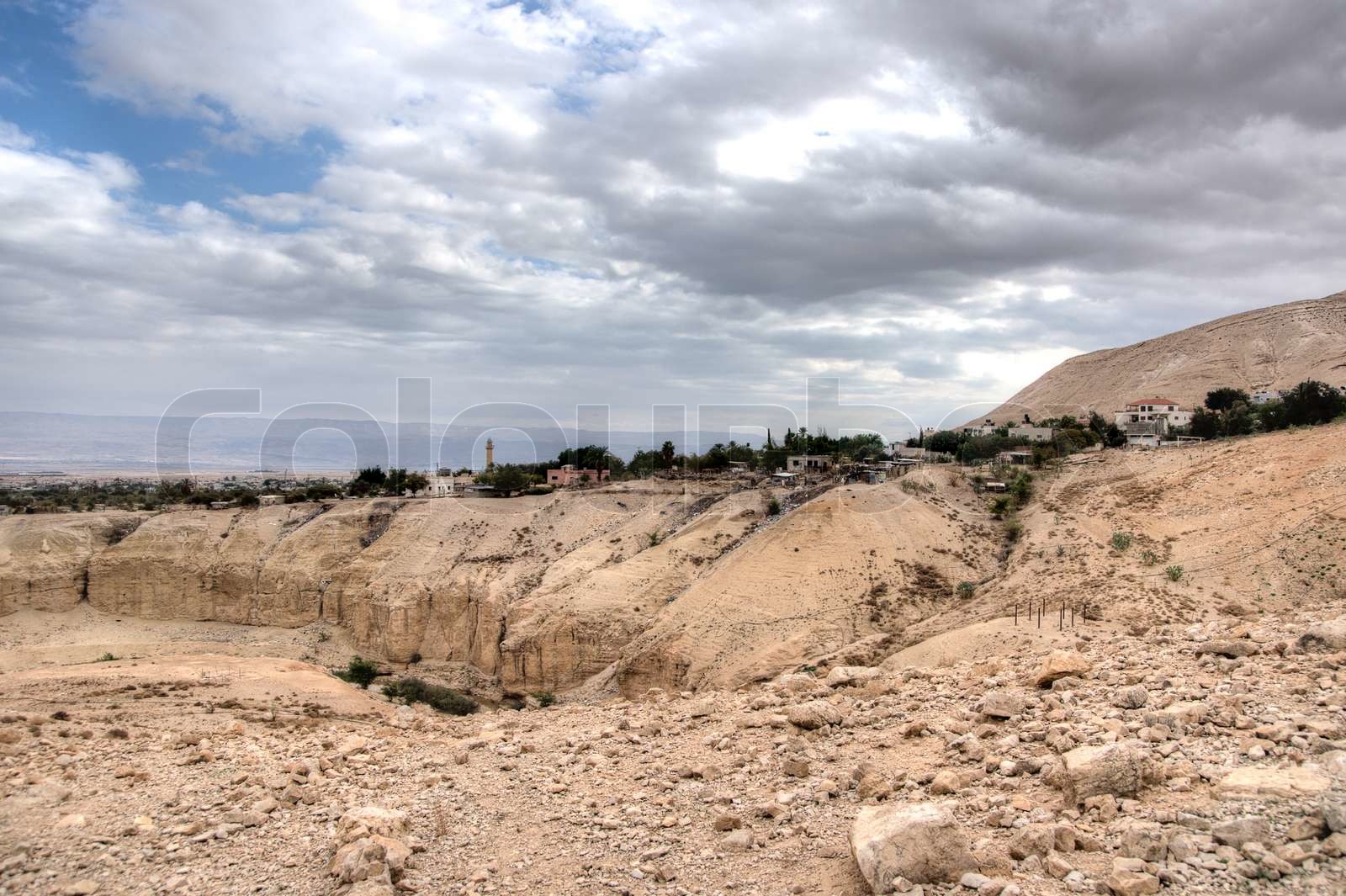 Landscape of jericho and judean desert | Stock image | Colourbox