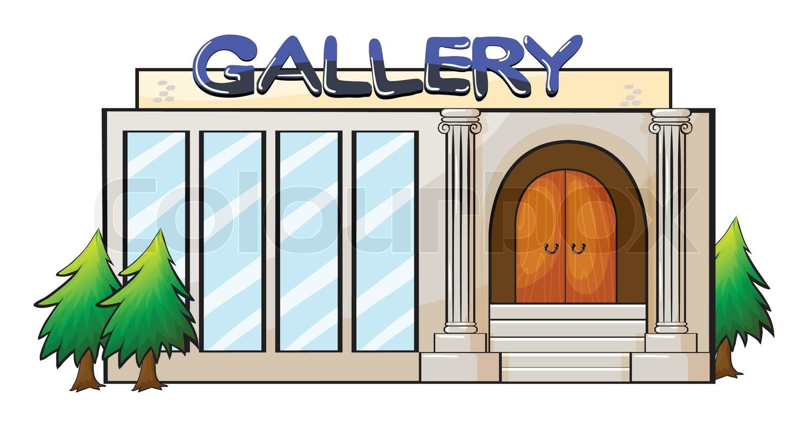 A gallery | Stock vector | Colourbox