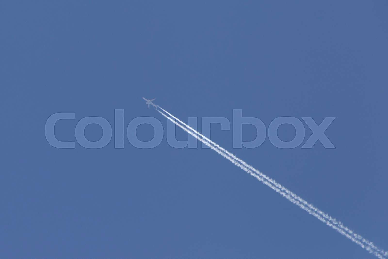 flyet, høj, luft | Stock foto | Colourbox